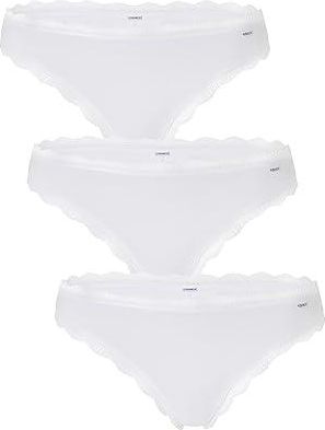 Lovable Slip (Pack de 3) Femme, Blanc, M