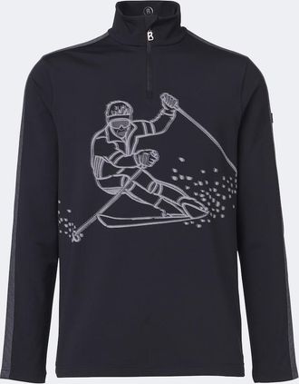 Bogner Bedrucktes Ski-Top Eliot