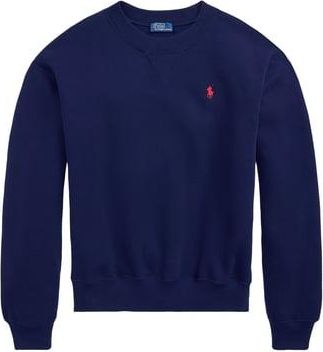 Polo Ralph Lauren Sweat logo brod&eacute; en coton m&eacute;lang&eacute;