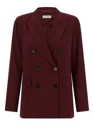 Alberto Biani Blazer - Rouge Brun