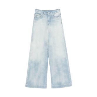 Nine In The Morning Femme, Jeans, Bleu, Taille: W25 Wide Jeans