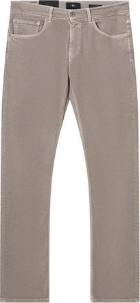 7 For All Mankind Homme, Jeans, Beige, Taille: W34 L34 Jeans Droits
