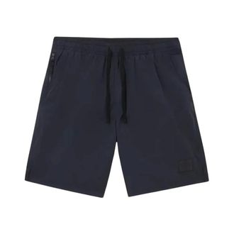 Stone Island Homme, Sport, Bleu, Taille: L S.i. Ghost Nylon Smerigliato Shorts