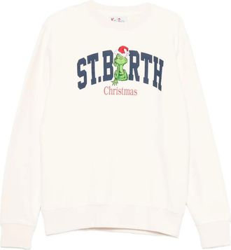 MC2 Saint Barth graphic-print sweatshirt - Tons neutres