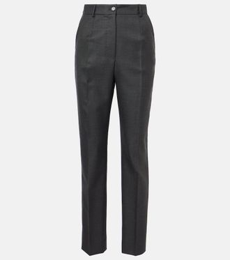 Dolce & Gabbana Pantalon slim en laine
