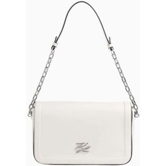 Karl Lagerfeld Sac Bandouli&egrave;re Essentials B2W30036 Blanc
