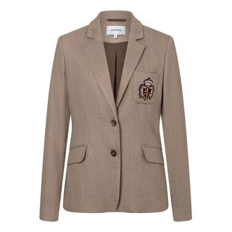 More & More Ma&szlig;geschneiderter Blazer - - Jackets - Damen - Braun - L