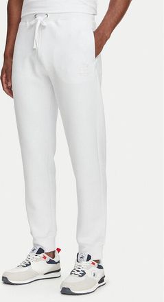 Beverly Hills Polo Club Jogginghose M6340B Wei&szlig; Regular Fit