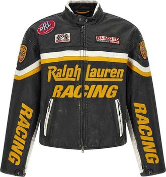 Polo Ralph Lauren Blouson En Cuir - Noir