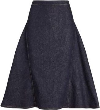 Jacquemus La jupe De-N&icirc;mes Lavoir en coton et cachemire