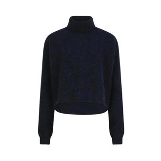 Dante6 Yuria Pull &agrave; col roul&eacute; - Femme - Pulls - Bleu - Taille: 36 FR