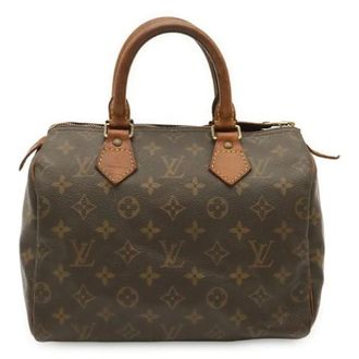 Louis Vuitton Pre-owned Speedy25 Monogram Handbag - Femme - Pre-owned - Brun - Taille: ONE Size