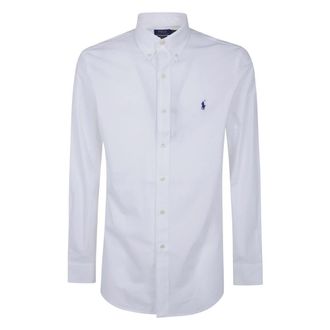 Polo Ralph Lauren Langarm Sportshirt - - Shirts - Herren - Wei&szlig; - M