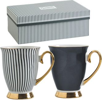 Mathilde M. Schachtel mit 2 Tassen Madame de Récamier schwarz