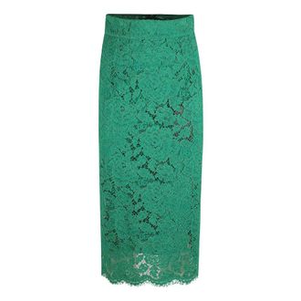 Dolce & Gabbana Midi-Rock - - Skirts - Damen - Gr&uuml;n - S