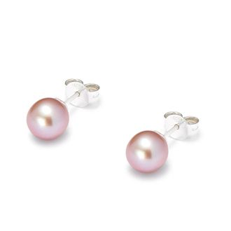 Hatton Labs Femme, Accessoires, Rose, Taille: ONE Size Hle361302 Pearl Stud Earrings