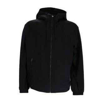 HUGO BOSS Wasserdichte Kapuzenjacke in Schwarz - - Jackets - Herren - Schwarzk - M