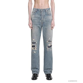 Maison Margiela Distressed Denim Jeans