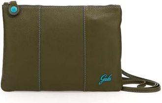 Gabs Sac bandoulière Beyonce M Basic Pochette Femme Cuir Vert Persil
