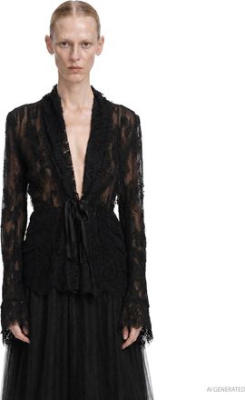 Marc Le Bihan Lace Blazer