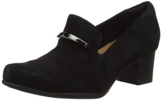 Clarks Damen Un Damson Lane Pumps, Schwarz (Black SDE Black SDE), 37 EU