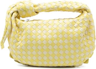 Bottega Veneta sac cabas Teen Bicolor Nappa Intrecciato Dragon Jodie (2012-2025) - Jaune