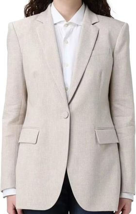 Pantaloni Torino Femme, Vestes, Beige, Taille: 44 FR Fanny Blazer