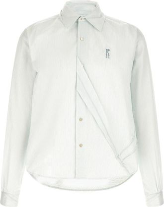 Kiko Kostadinov Kiko Kostadinov, Homme, Chemises, Vert, Taille: L Ohne K-Dart Shirt
