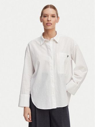 Tommy Hilfiger Hemd UW0UW06428 Wei&szlig; Oversize