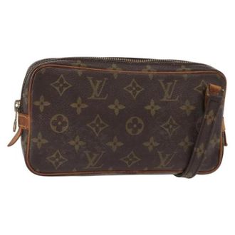 Louis Vuitton Pre-owned Vintage Canvas Umh&auml;ngetasche - - Pre-owned - Damen - Braun - ONE SIZE