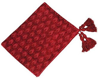 Riva Paoletti Woburn 135X180 Throw Raspberry, Polyester, Himbeere, 135x180cm