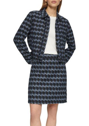 s.Oliver Gemusterter Boucl&eacute;-Rock