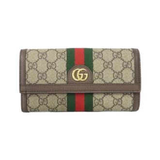 Gucci Pre-owned Canvas Wallet - - Pre-owned - Damen - Mehrfarbig - ONE SIZE