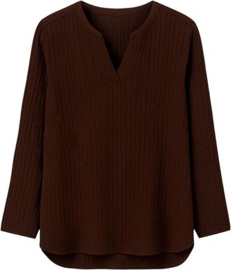 2-Biz Femme, Blouses et Chemises, Brun, Taille: 42 FR Blouses