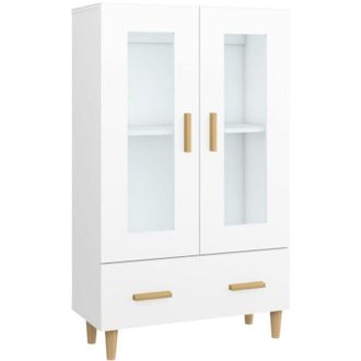 vidaXL Highboard Weiß 70x31x115 cm Holzwerkstoff Vidaxl