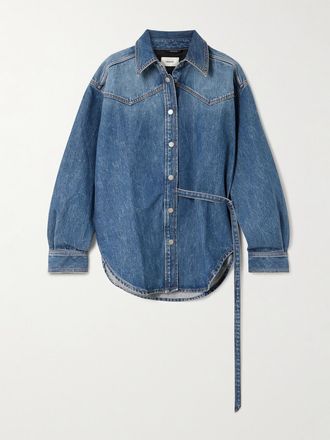 Haikure Chemise En Jean À Ceinture - Bleu