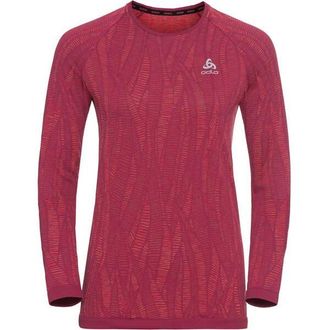 Odlo Damen Unterhemd BL TOP Crew neck l/s BLACKCOMB