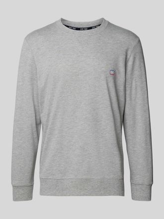 HOM Sweatshirt mit Label-Stitching