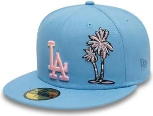 New Era Birdsey 59Fifty LA Dodgers Casquette Bleu clair, bleu, 58