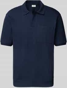 s.Oliver Red Label Relaxed Fit Poloshirt aus reiner Baumwolle