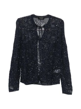 Fabiana Filippi Cardigan en maille ajour&eacute;e
