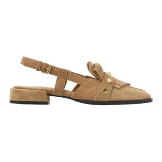 VIA VAI Jazz Tammi Slingbacks - Femme - Chaussures - Beige - Taille: 40 EU