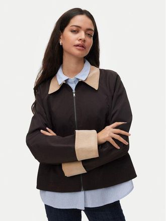 Vero Moda &Uuml;bergangsjacke Vicky 10347720 Braun Relaxed Fit