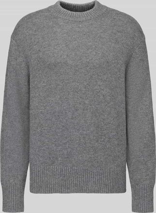 Selected Pullover aus Kaschmir mit Rippabschl&uuml;ssen