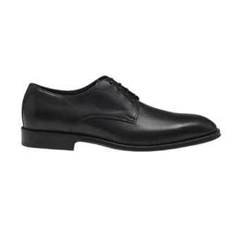 HUGO BOSS Derrek Schn&uuml;rschuhe f&uuml;r Herren, Kalb Leder (Schwarz)