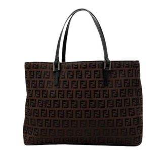 Fendi Sac cabas Pre-owned - Femme - Pre-owned - Brun - Taille: ONE Size