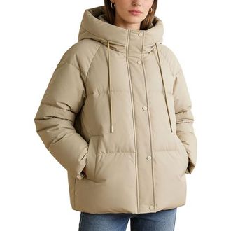 Generic Doudoune matelass&eacute;e dhiver pour femme, &agrave; capuche, chaude, fermeture &eacute;clair int&eacute;grale, manches longues, l&eacute;g&egrave;re et tendance, kaki, taille XL