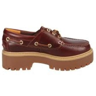 Timberland Femme, Chaussures, Brun, Taille: 36 EU Stone Street Boat Shoe