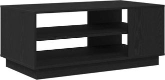 vidaXL Couchtisch Schwarze Eiche 102 x 55 x 43 cm Holzwerkstoff Vidaxl