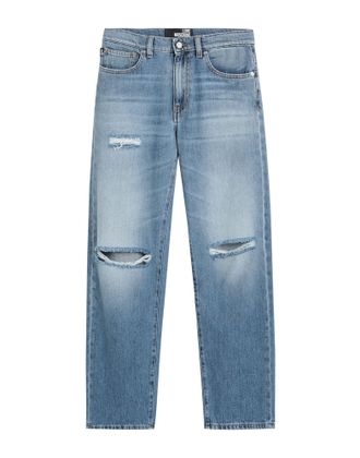 Love Moschino HOSEN & R&Ouml;CKE - Jeanshosen auf YOOX.COM